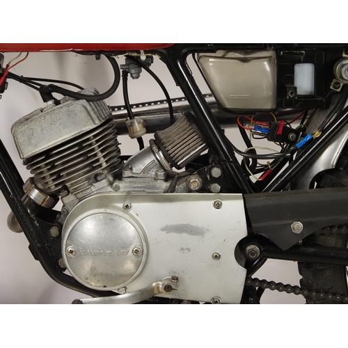 Kawasaki C2TR motorcycle. 1968. 112cc Frame No. C2-6107380 Engine No ...