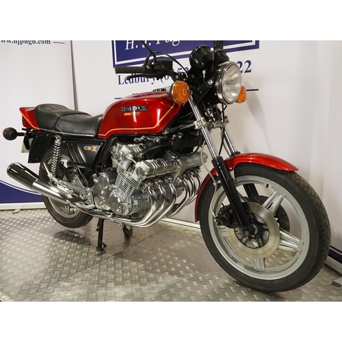 Honda CBX SuperSport motorcycle. 1981. 1047cc Frame No. CB1-2019585 ...