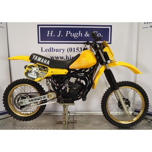 Yamaha YZ125 motocross bike. Frame No. 5X4-006651 Engine No. 5X4-006651 ...
