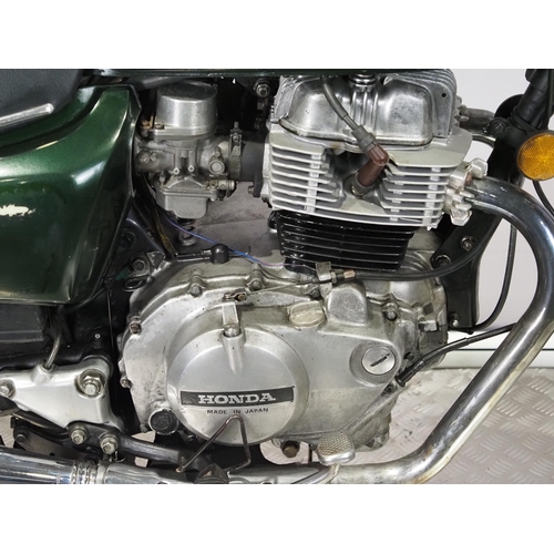 Honda CM400 motorcycle. 1996. 400cc Engine turns over. This bike was ...