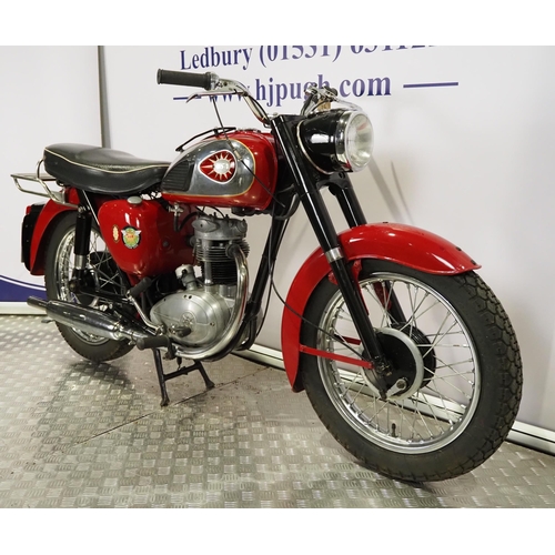 BSA C15 motorcycle. 1959. 250cc Frame No. C15 10617 Engine No. C15 ...
