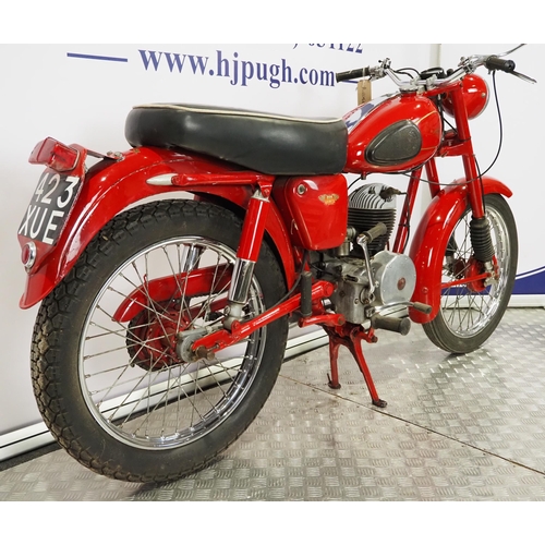 James Captain motorcycle. 1954. 197cc Frame No. K700085 Engine No. 044B ...