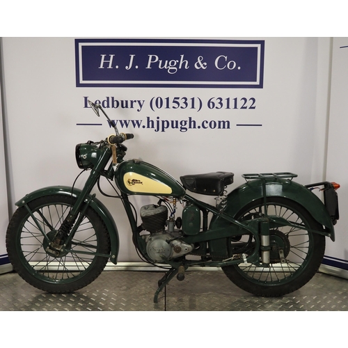 BSA Bantam motorcycle. 1954. 150cc Frame No. BD2537027 Engine No ...