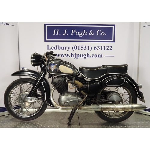 NSU Max motorcycle. 1955. 250cc Frame No. 1295620 Engine No. 3215608 ...