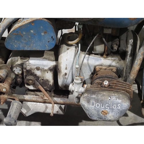 Douglas T35 motorcycle project. 1947. Great restoration project. Engine ...