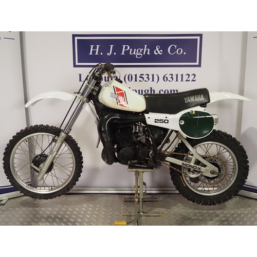Yamaha YZ250G motocross bike. 1980. 250cc Runs but has been dry stored ...