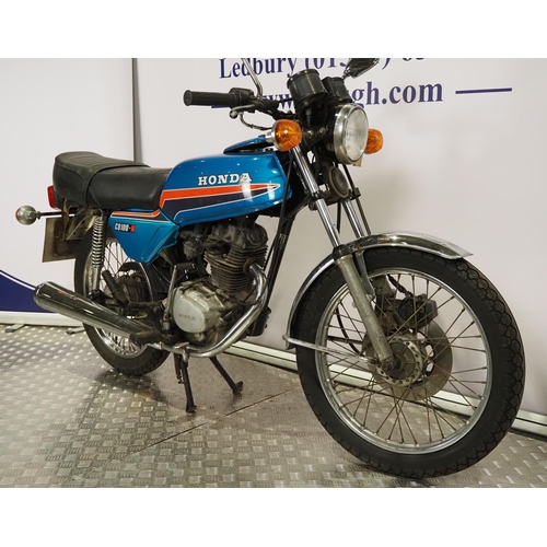Honda CB100N motorcycle project. 1980. 99cc Engine turns over. Almost ...