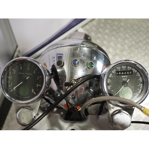 Norton Commando 750 motorcycle. 1972. 745cc Frame No. 209103 Engine No ...