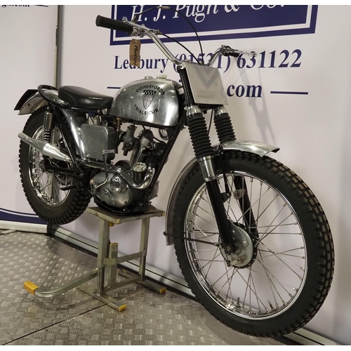 Triumph Comerford Cub trials motorcycle. 1968. 199cc Frame No. T20M ...