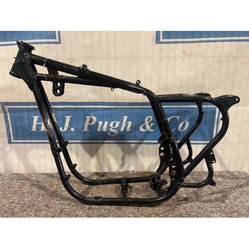 BSA A7/A10 frame. No docs