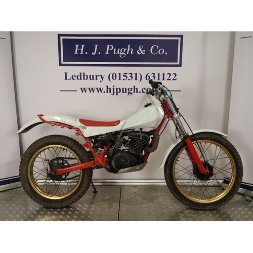 Yamaha TY250 trials motorcycle. 250cc Frame No. 59N-000965 Engine No ...