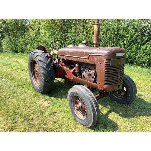 International W9 tractor. 1944. Original UK import, sold new to a farm ...