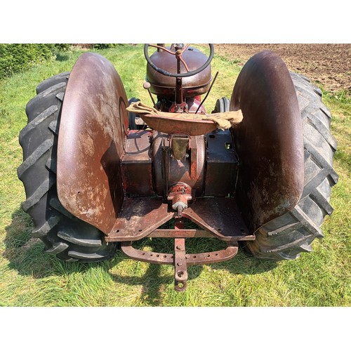 International W9 tractor. 1944. Original UK import, sold new to a farm ...