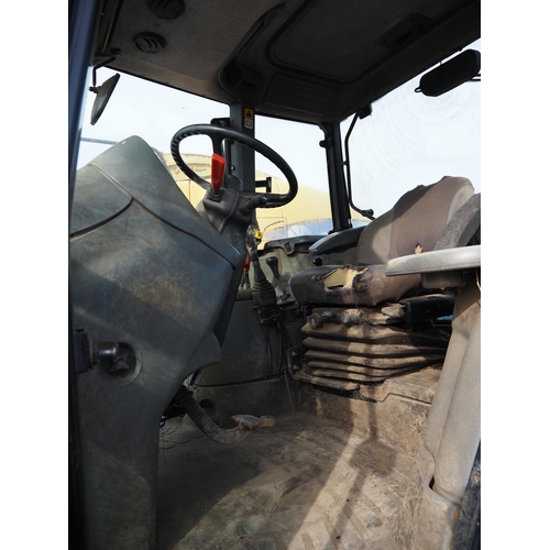 New Holland TS115 tractor with trima and 30p loader. Showing 8313 hours ...