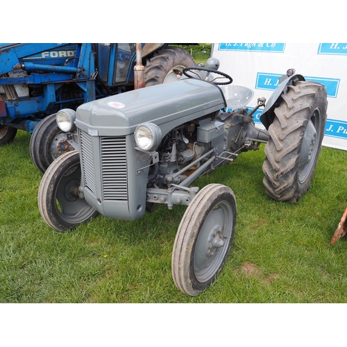 Ferguson T20 petrol TVO tractor. Restored. Runs and drives