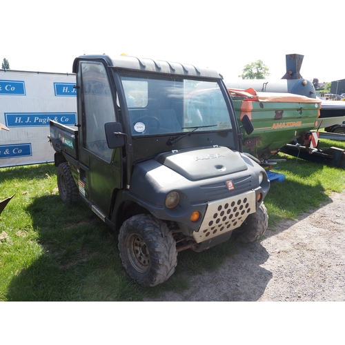 Ausa M50D utility vehicle, 2011. Showing 807 hours. Runs and drives ...