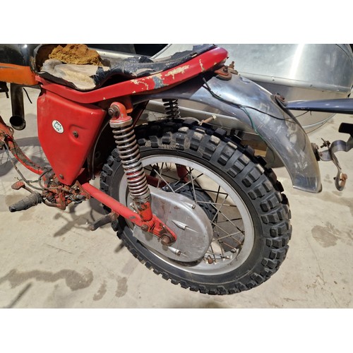 Bultaco Matador MK3 250 rolling chassis. 1968