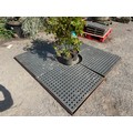Cast iron tree surround. 6x6ft