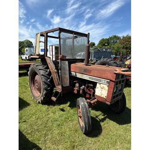 International 384 tractor, 1978. Supplied to the farm as new. Runs. Reg ...