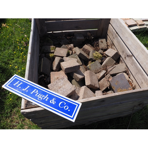 Pallet of block pavers