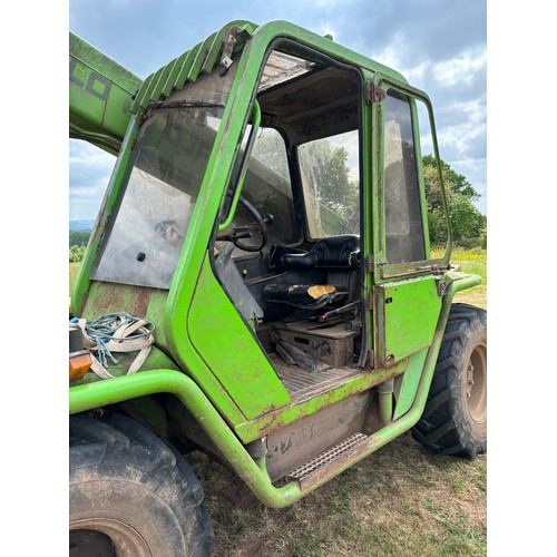 Merlo P25.9 EVS Loadall. Runs and drives. No brakes but handbrake works ...