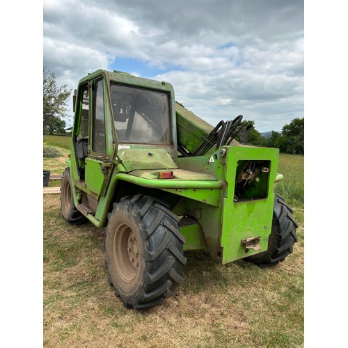 Merlo P25.9 EVS Loadall. Runs and drives. No brakes but handbrake works ...