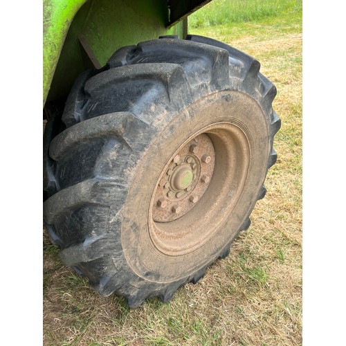 Merlo P25.9 EVS Loadall. Runs and drives. No brakes but handbrake works ...