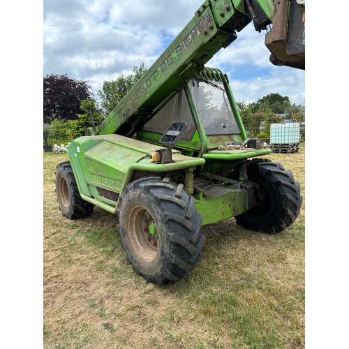 Merlo P25.9 EVS Loadall. Runs and drives. No brakes but handbrake works ...