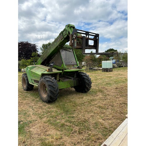 Merlo P25.9 EVS Loadall. Runs and drives. No brakes but handbrake works ...