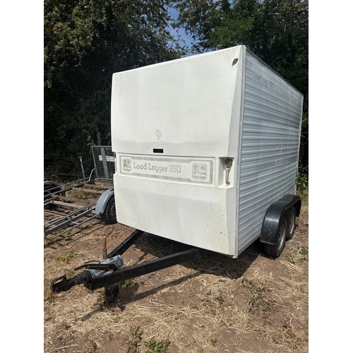 Load lugger 380 box trailer. 12ft
