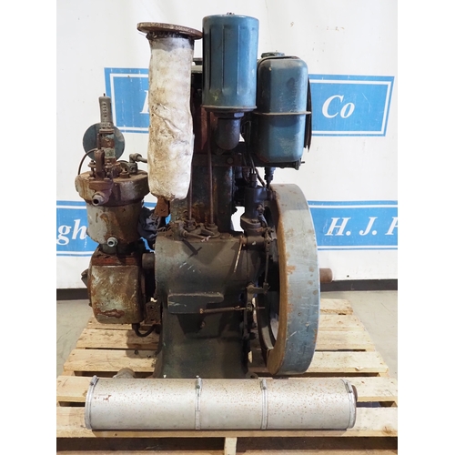 Lister Blackstone stationary engine 3½ hp. Engine No. 15131M12