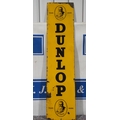 Enamel sign - Dunlop 60" x 14"