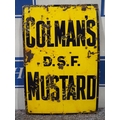 Enamel sign - Colman's Mustard 36" x 24"
