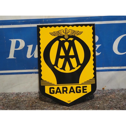 Modern enamel sign - AA 15" x 10½"