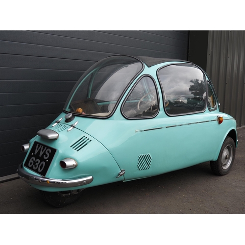 Heinkel Trojan bubble car. 200cc. 1959. This car has been in the ...