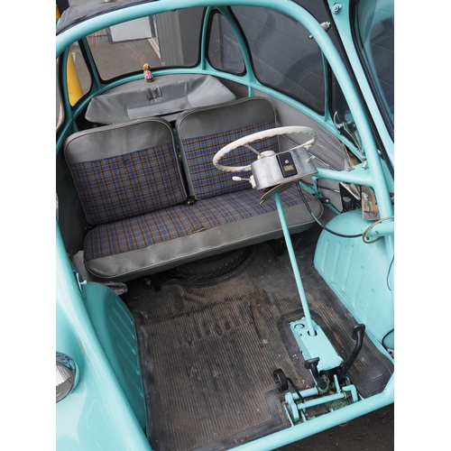 Heinkel Trojan bubble car. 200cc. 1959. This car has been in the ...
