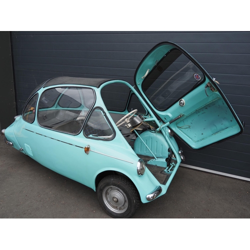 Heinkel Trojan bubble car. 200cc. 1959. This car has been in the ...