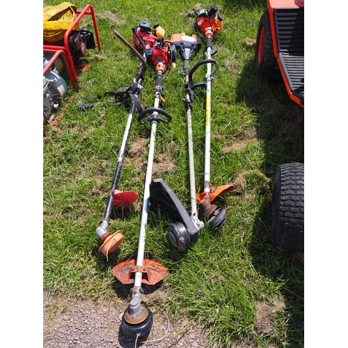 Quantity of strimmers