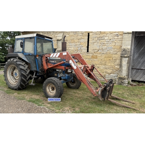 Ford 6410 series 3 tractor. C/w Chilton loader and bucket. Showing 6671 ...