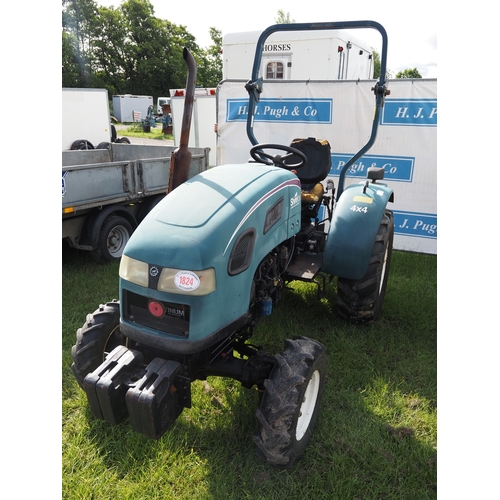 Shirefoal 444 compact tractor, roll bars. Starts, runs and drives ...