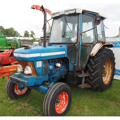 Ford 7610 2WD tractor. Starts, runs and drives. Reg. E716 SUH. V5 and ...