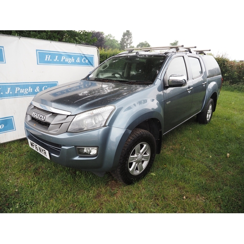 Isuzu D Max 2.5TD. Reg. MF16 NYR. V5 and keys in office.