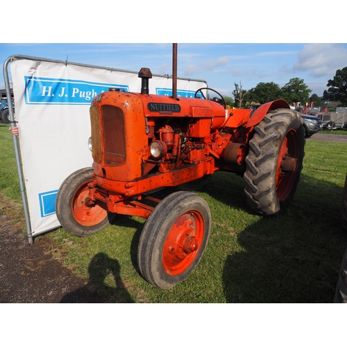 Nuffield Universal 4 tractor. Runs. S/n 56809. Reg. BDT 949