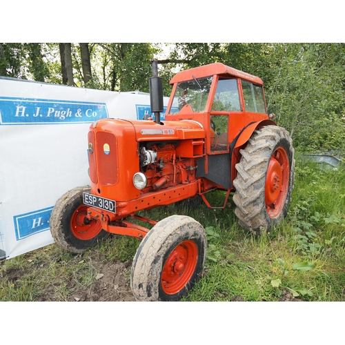 Nuffield 10/60 tractor. Runs and drives. Showing 4374 hours. Good rear ...