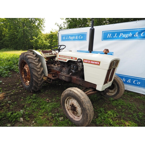 David Brown 780 Selectamatic tractor. Runs and drives. Showing 7550 ...