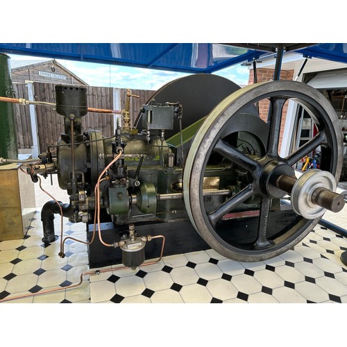 Ruston Hornsby 1ZHR 11hp stationary engine in show trailer. Sn. 401043 ...