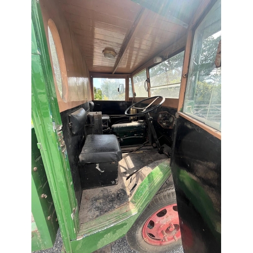 Vintage Guy Condor flat bed lorry. 1936. Fitted with Meadows petrol ...