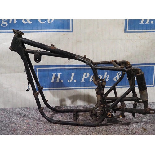 BSA A10 frame and swinging arm