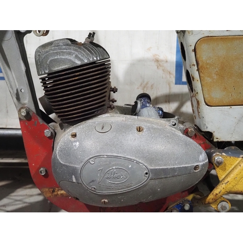 Greeves DC Villiers 2T twin 1960 Frame No. 60/3601 Reg WUJ 217. V5