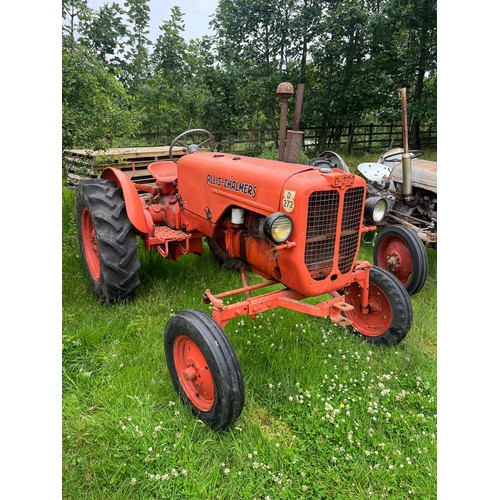 Allis Chalmers D272 tractor. Runs. Proceeds to cancer Charity on Preston